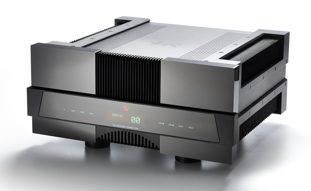 Der Gryphon Diablo 300 ist extrem klangstark und leistet 300 Watt / 8 Ohm